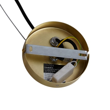 Lámpara colgante Art Déco dorada arcoíris 50 cm Uvas | Maisons du Monde