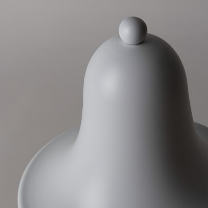 Lampe de table métal blanc mat D.18cm H30cm | Maisons du Monde