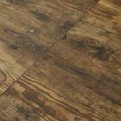 Esstisch ausziehbar aus MDF 100-135x100x75cm, vintage nussbaum Gaston ...