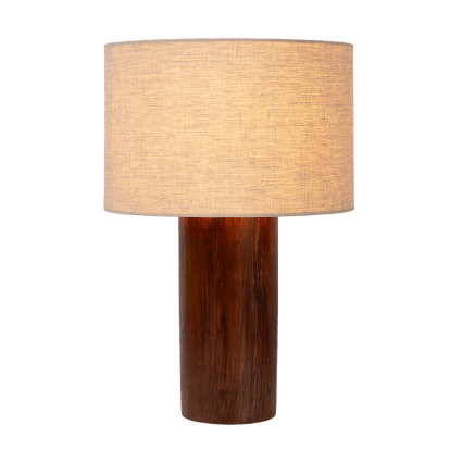 Lampadaire Bolivia noir avec abat jour blanc moderne 158 cm Japura ...