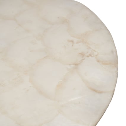 Sottobicchiere in conchiglie bianche 10x10 cm Mother of pearl | Maisons ...