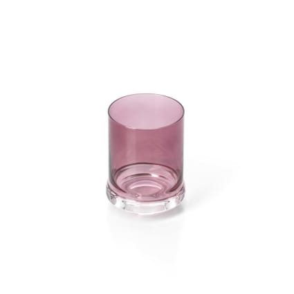 Verre en verre violet 8,8x8,8x10,4cm Dof | Maisons du Monde