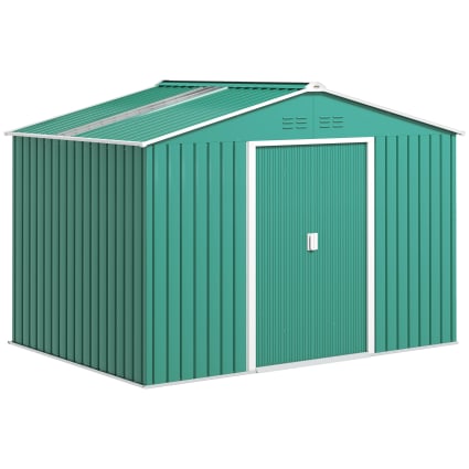 Caseta de jardín 277x195x192 cm verde | Maisons du Monde