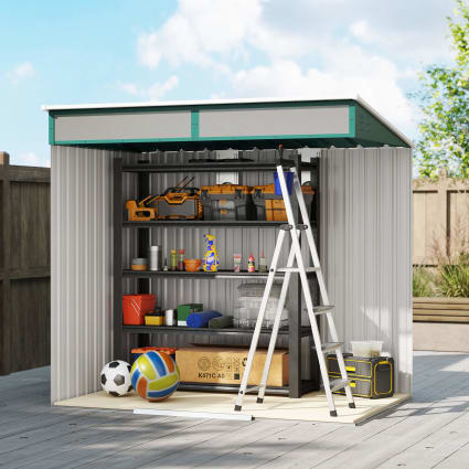 Caseta de jardín 195x122x181,5 cm verde | Maisons du Monde