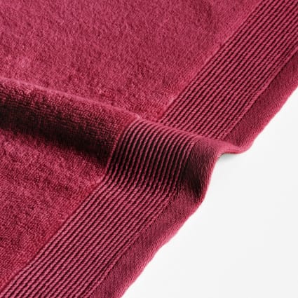 Set 4 asciugamani doccia 600g berry-sabbia (50x100+70x140)-Zero Twist ...