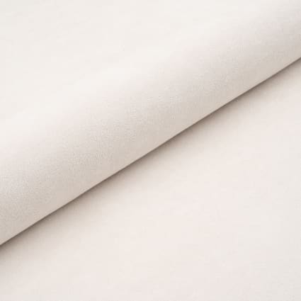 Polsterbett aus Velvet 200x200 cm, Cremeweiß Lexal | Maisons du Monde