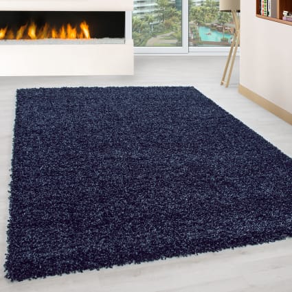 Tappeto da interno a pelo lungo Blu navy-200x290 Ottawa | Maisons du Monde