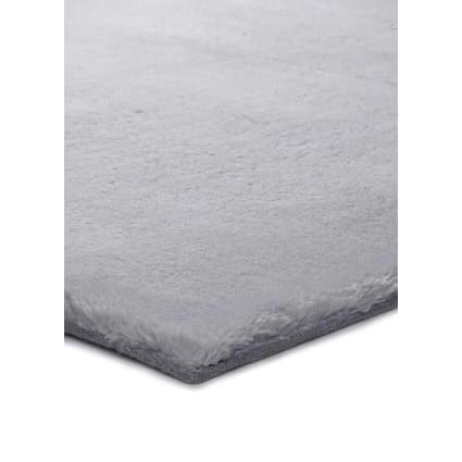 Tappeto liscio argento 80x150 cm Berna | Maisons du Monde