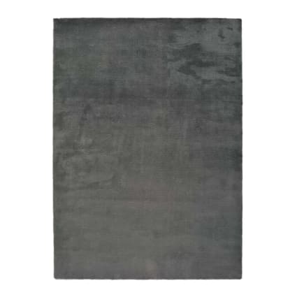 Tappeto liscio grigio 80x150 cm Berna | Maisons du Monde