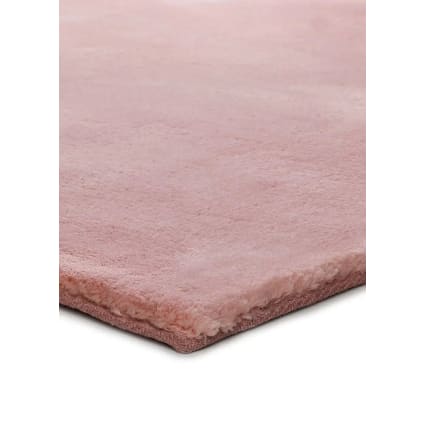 Tappeto liscio rosa 190x290 cm Berna | Maisons du Monde