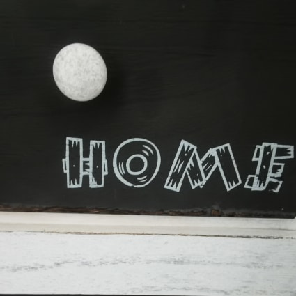 Mobiletto 4 cassetti in legno grigio chiaro/marrone chiaro 29x25x72 ...