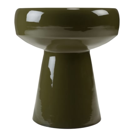 Table d'appoint design en fer couleur vert sapin Hortense | Maisons du ...