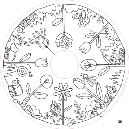 Ricarica 20 fogli giganti – Little Friends – D.70 cm | Maisons du Monde