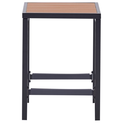 Set bar da giardino 2 posti marrone/nero metallo Avetrana | Maisons du ...