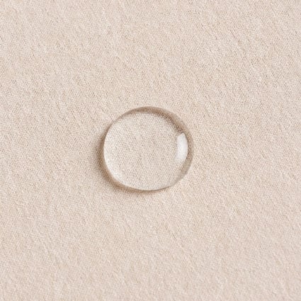 Nappe unie anti-taches texturé écru 140x350 cm Fons | Maisons du Monde