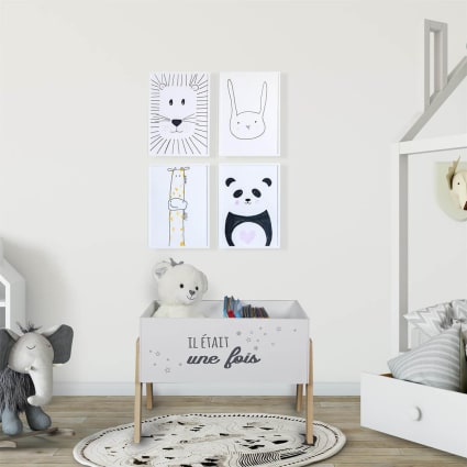 Bac à livres enfant motif etoiles Historia | Maisons du Monde