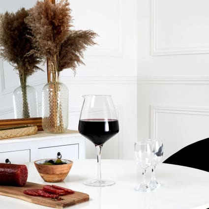 Carafe à vin en forme de verre à pied Bacchus | Maisons du Monde