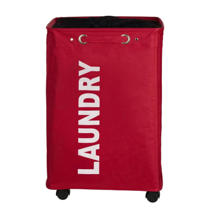 Panier à linge rouge 79 l. Corno | Maisons du Monde