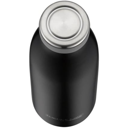 Thermos bouteille isotherme 0,5l - bouchon à visser - noir | Maisons du ...