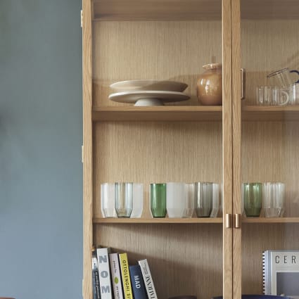 Verre à eau en verre transparent Aster | Maisons du Monde