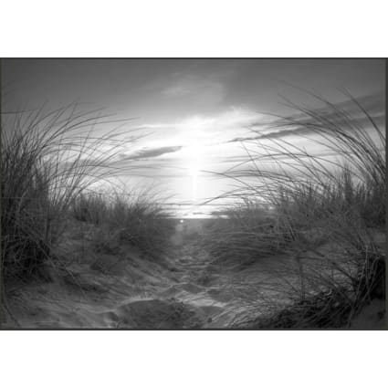 Papier peint plage en n&b 200 x 140 cm | Maisons du Monde
