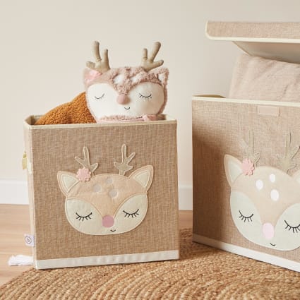Coffre à jouets pliable biche Ella | Maisons du Monde