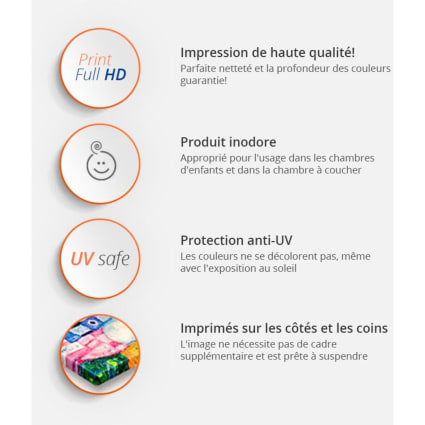 Tableau chemin sans retour 120 x 80 cm | Maisons du Monde
