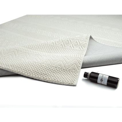 Tapis design moderne style uni durable, crème, 80 x 150 cm Lima ...