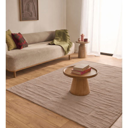 Weicher taupe Teppich 200x290 Nube | Maisons du Monde