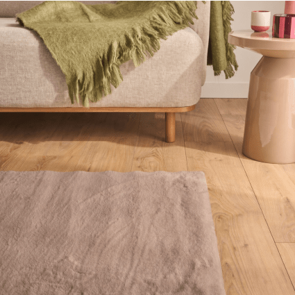 Weicher taupe Teppich 200x290 Nube | Maisons du Monde