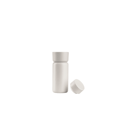 Thermos isotherme en acier inoxydable crème 19 cm Singles | Maisons du ...