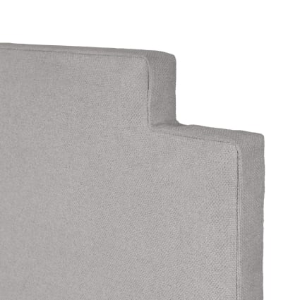 Tête de lit rembourrée de 180 cm, gris clair Luann | Maisons du Monde