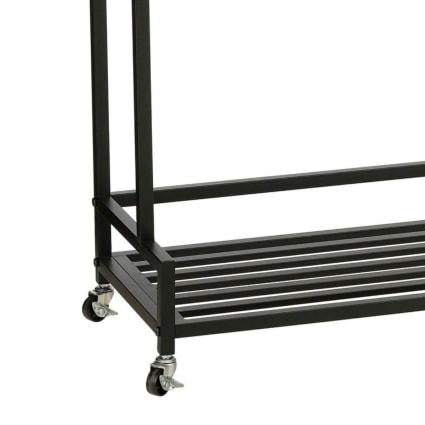 Support pour plantes d'extérieur Noir Fer H81xl35xL80cm Greenrax ...