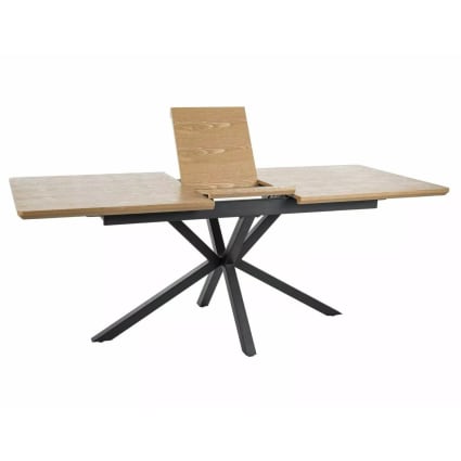 Table à manger extensible aspect chêne 160-200cm Tommy | Maisons du Monde