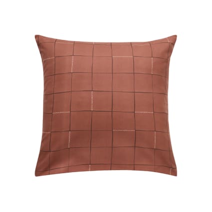 Parure de lit en polyester blanc et gris 200x200cm Diego | Maisons du Monde
