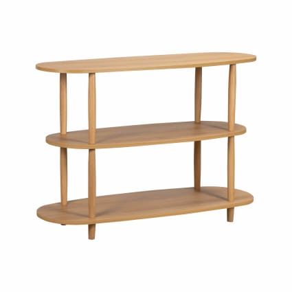 Mensola alta con finitura effetto legno, 120 x 77 cm, legno chiaro Suzy ...