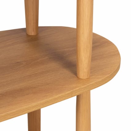 Mensola alta con finitura effetto legno, 120 x 77 cm, legno chiaro Suzy ...
