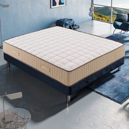 Materasso a molle indipendenti e memory 90x190 cm H 26 cm Rigidità H3 ...