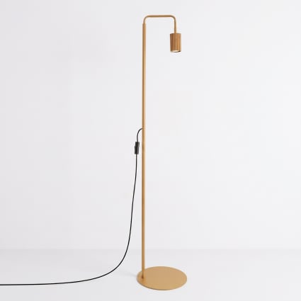 Lampadaires aluminium doré H 160 cm Karbon | Maisons du Monde