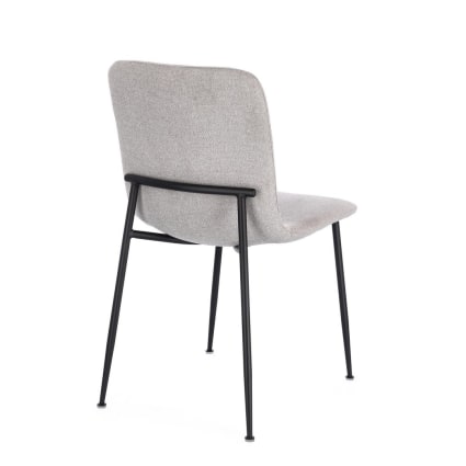 Set 2 Sedie da Pranzo in Fibra Sintetica, Grigio Chiaro Rinas | Maisons ...