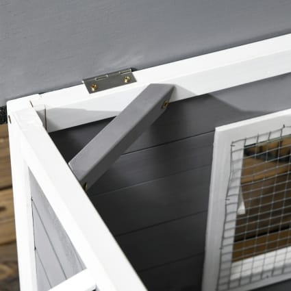 Caseta para perros 97x72x65 cm gris | Maisons du Monde