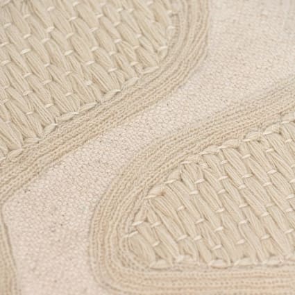 Coussin en coton blanc 50 * 50 cm Kedi | Maisons du Monde