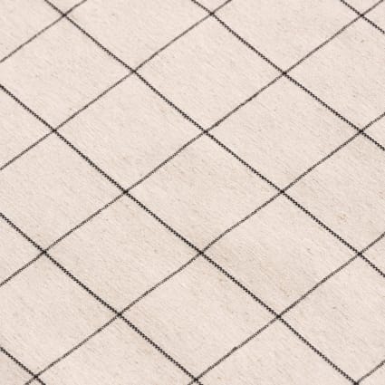 Tischdecke mit Relief-Karo, Leinen 150x100 cm Basto | Maisons du Monde
