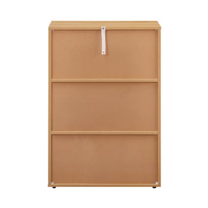 Libreria moderna 6 cubi con 3 ante rovere | Maisons du Monde
