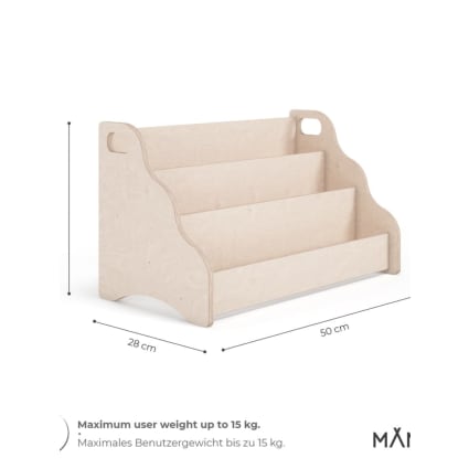 Caisse à livres Montessori pour enfant en bois et contreplaqué ...