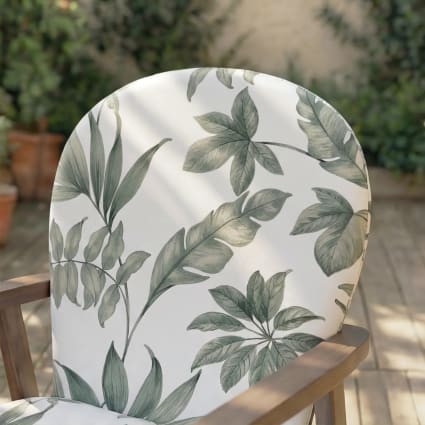 Wasserdichtes Kissen für Outdoor-Stühle grün 93x47x5 cm Ander | Maisons ...