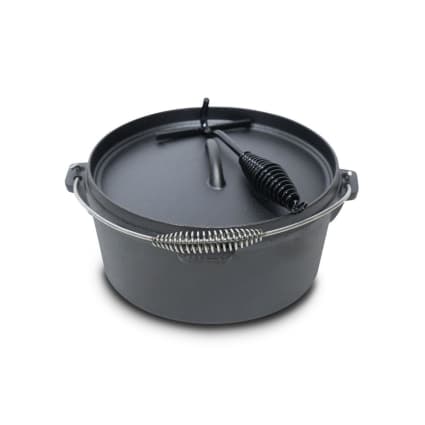 Brasero avec meuble intégré avec accessoires et housse de protection ...