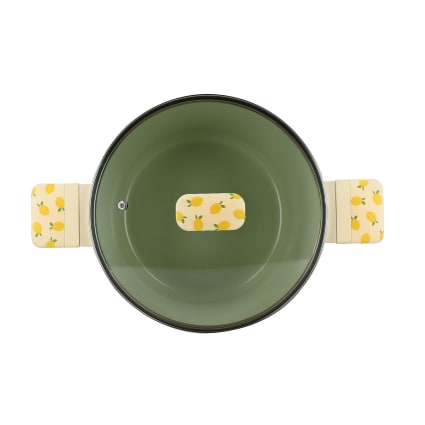 Faitout 24cm en aluminium citron - tous feux Citron | Maisons du Monde