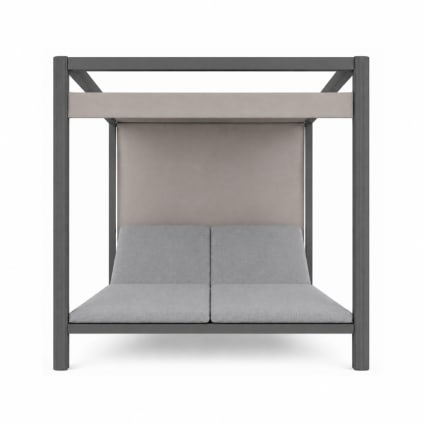 Daybed aliseo antracite struttura in alluminio verniciato | Maisons du ...