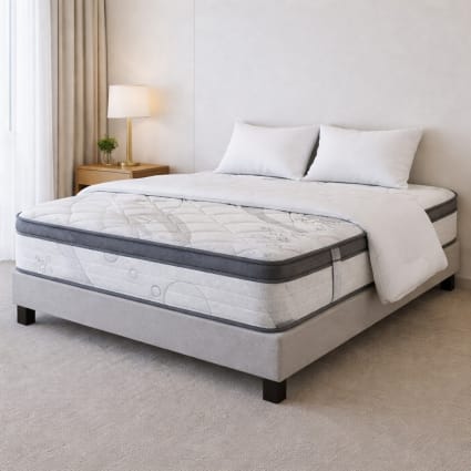 Ensemble literie ressorts ensachés 140x200 cm | Maisons du Monde